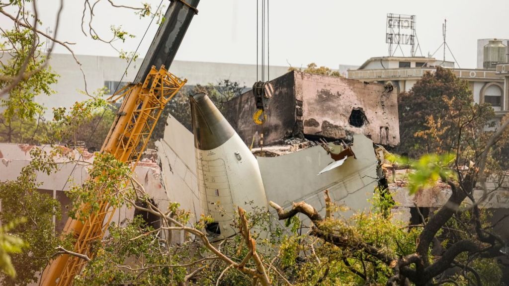 Exclusive: CCTV footage of Air India flight AI-171 crashing seconds ...