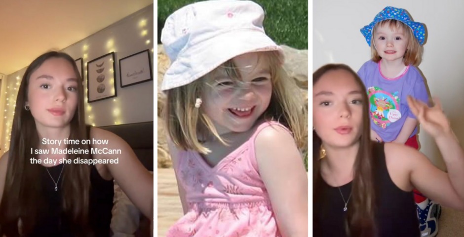 THIS JUST HAPPENED, The girl claiming to be Madeleine McCann SLIPED, dropping a series of ...