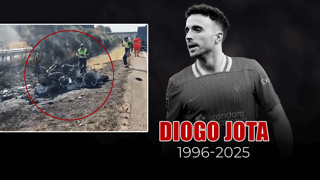 Diogo Jota had hand-written a note for each of his three children ...