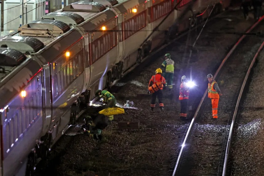 TRAIN HORROR IN 15 MINUTES OF CHAOS: What the British man arrested in ...
