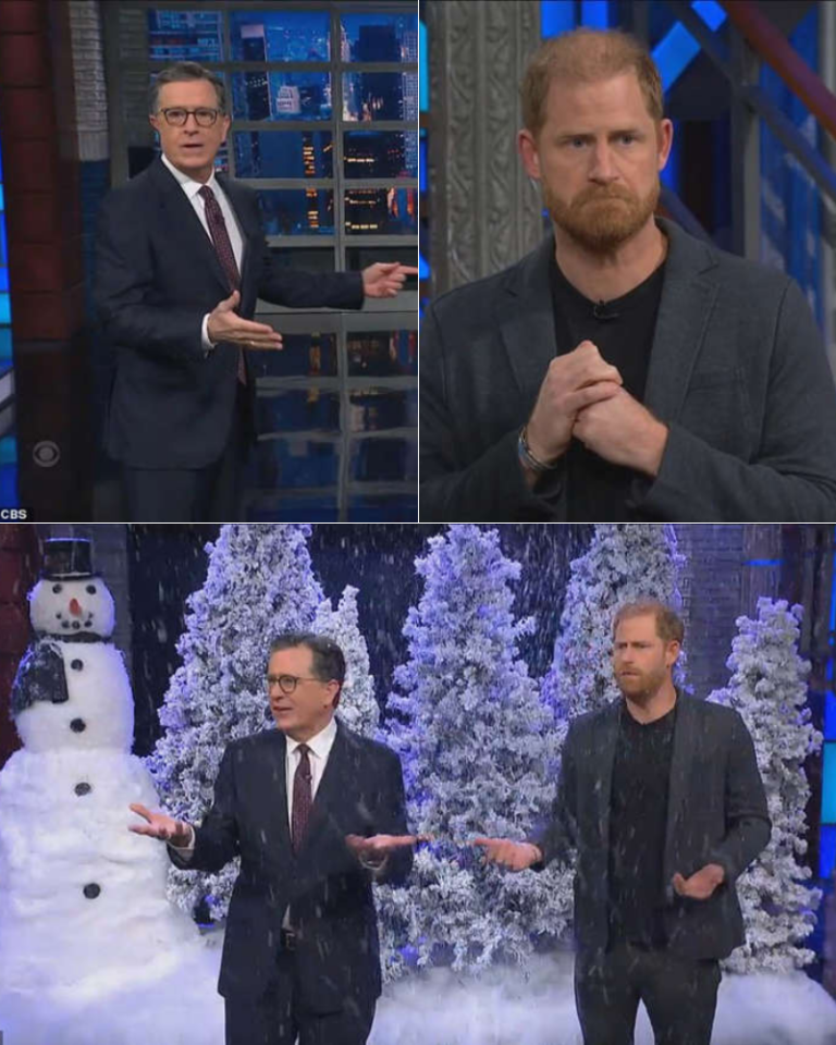 Prince Harry's Late-Night Nightmare: Brutal Boos from Colbert Crowd ...