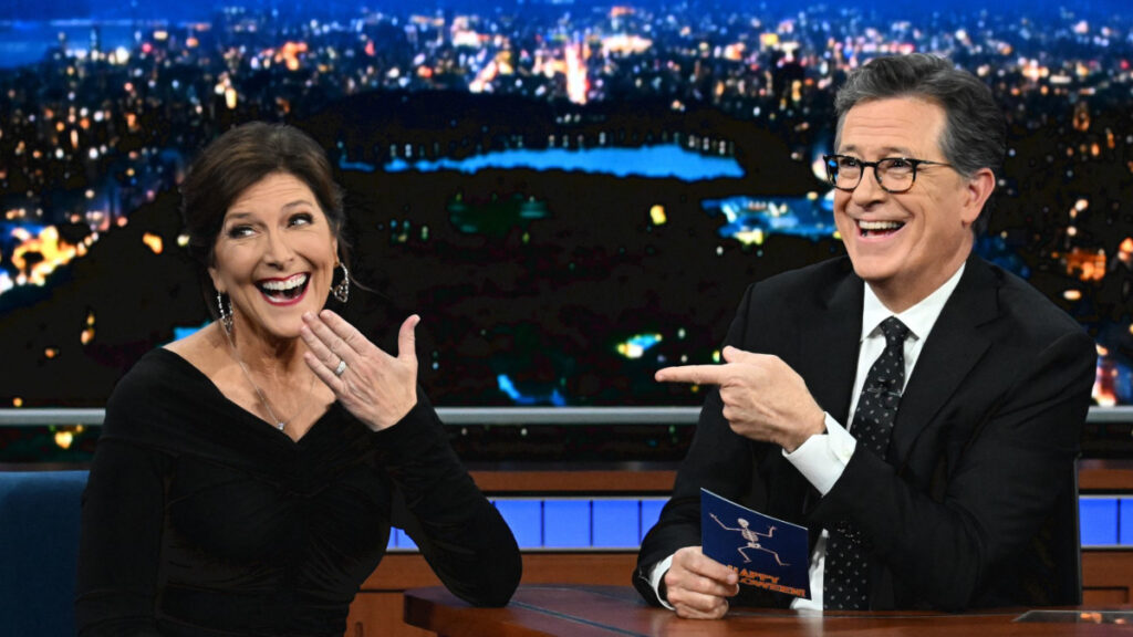 Stephen Colbert And Evelyn Mcgee A Love Story Forged In Laughter Loss